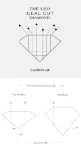 THE LEO Ideal Cut Diamond